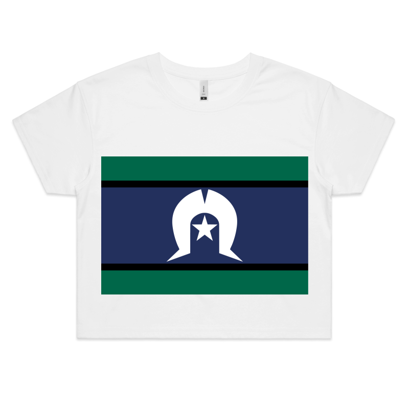 TSI Flag Crop Tee – Indigenous Grapevine