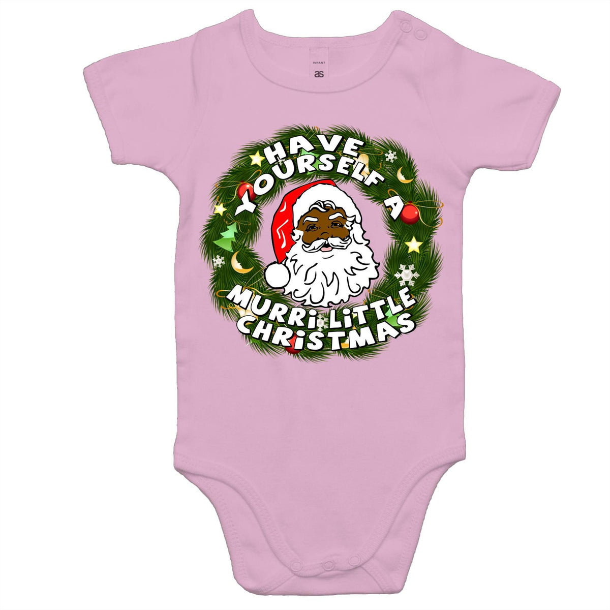 'Have Yourself A Murri Little Christmas' Romper – Indigenous Grapevine